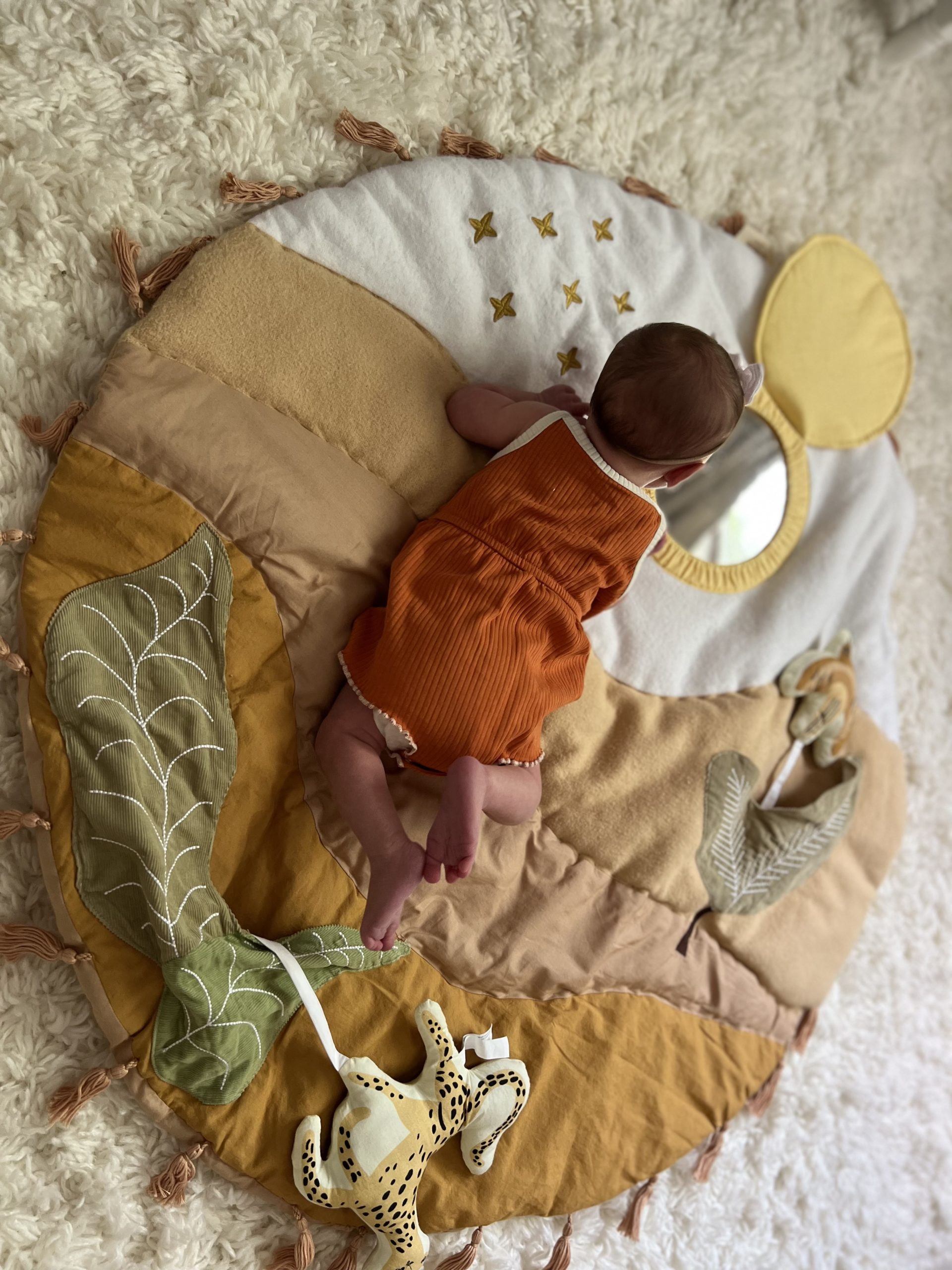 Desert Sunset Activity Mat | Nursery Essentials - Crane Baby